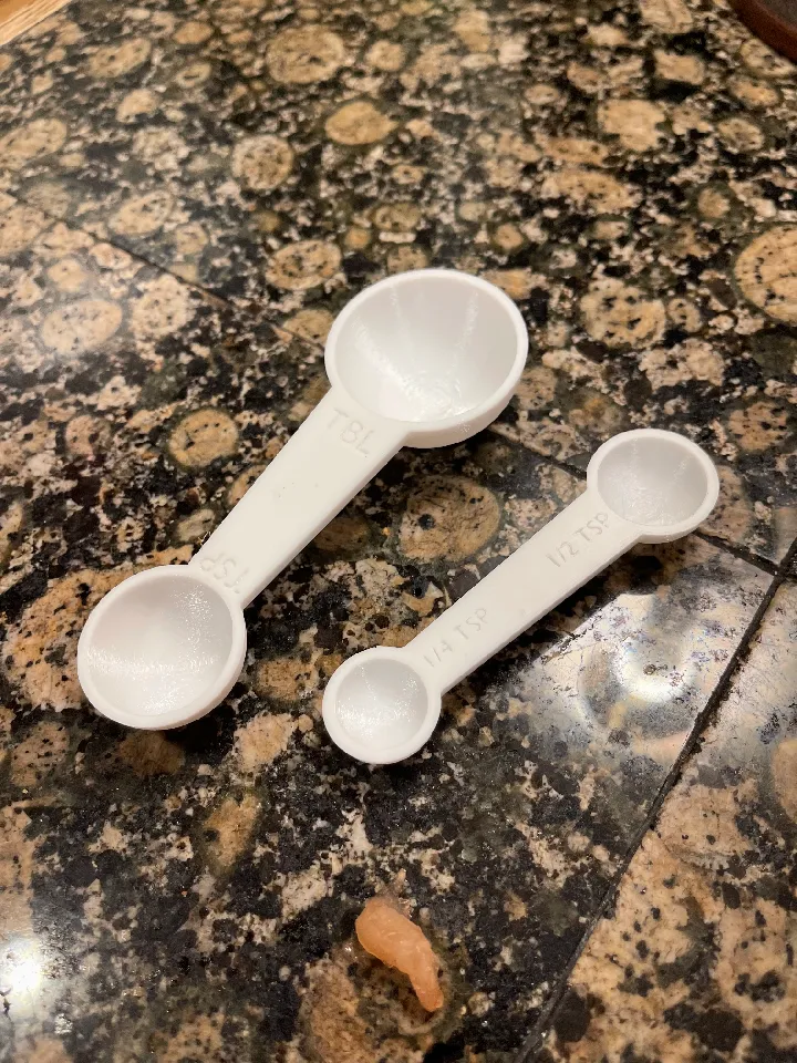 Tablespoon/Teaspoon by Peckroth1966 | Download free STL model ...