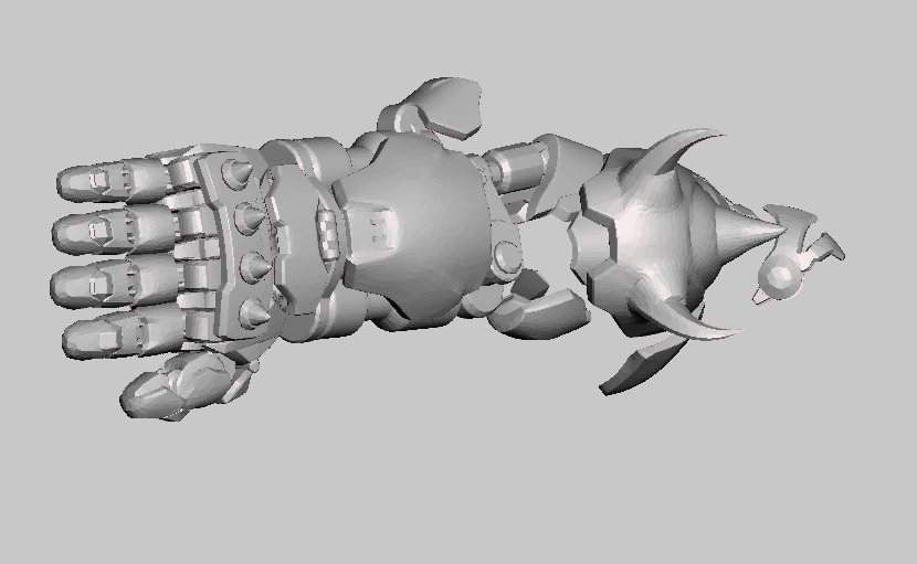 Doom Fist Work In progress by Jace1969 | Download free STL model ...
