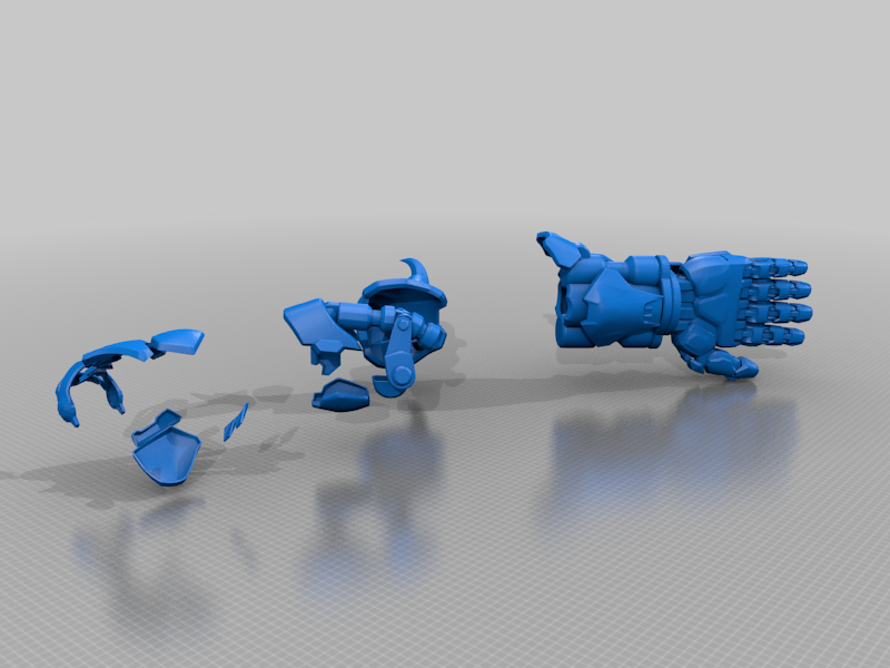 Doom Fist Work In progress by Jace1969 | Download free STL model ...