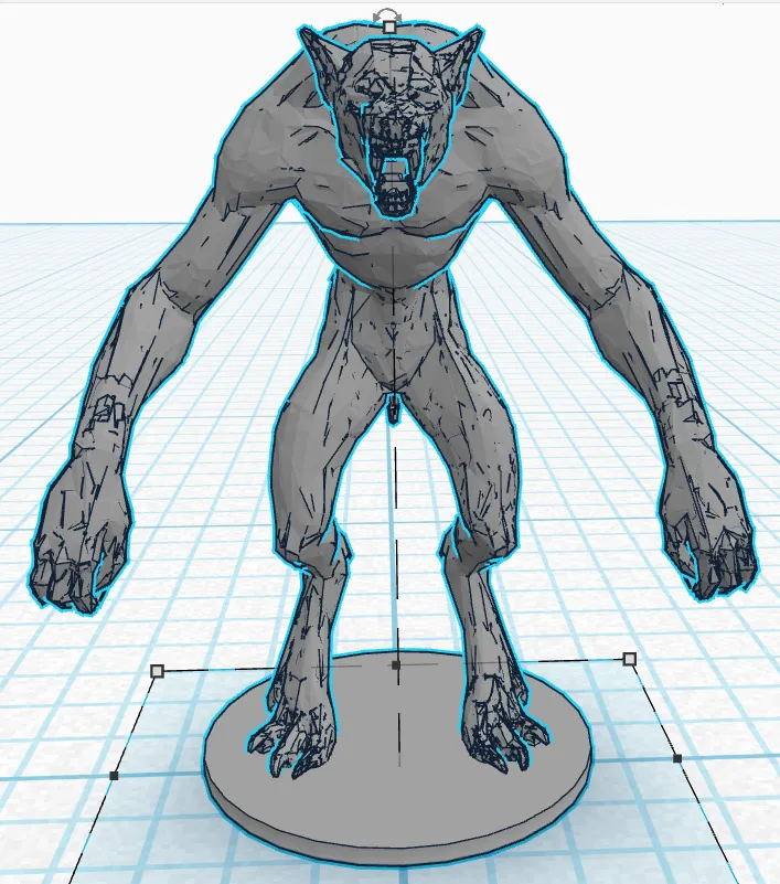 Werewolf Witcher figures by Gitcior | Download free STL model ...