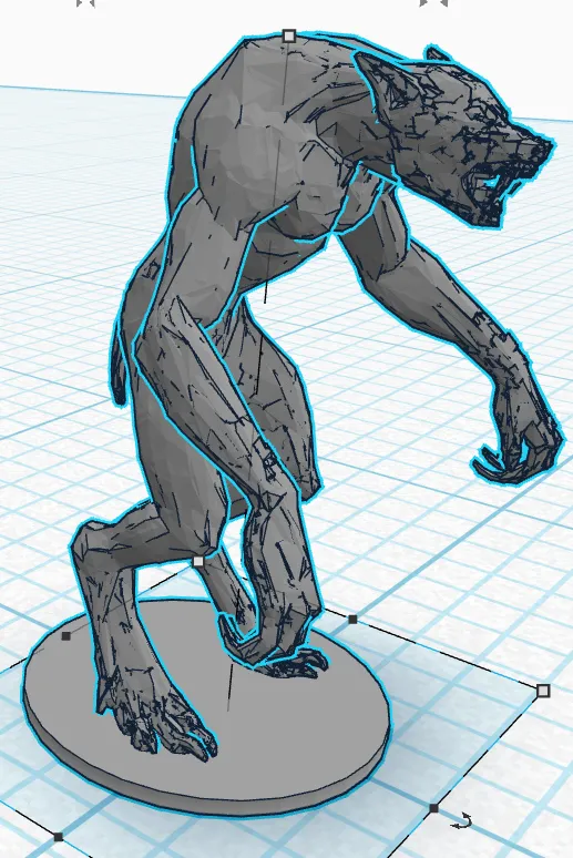 Werewolf Witcher figures by Gitcior | Download free STL model ...