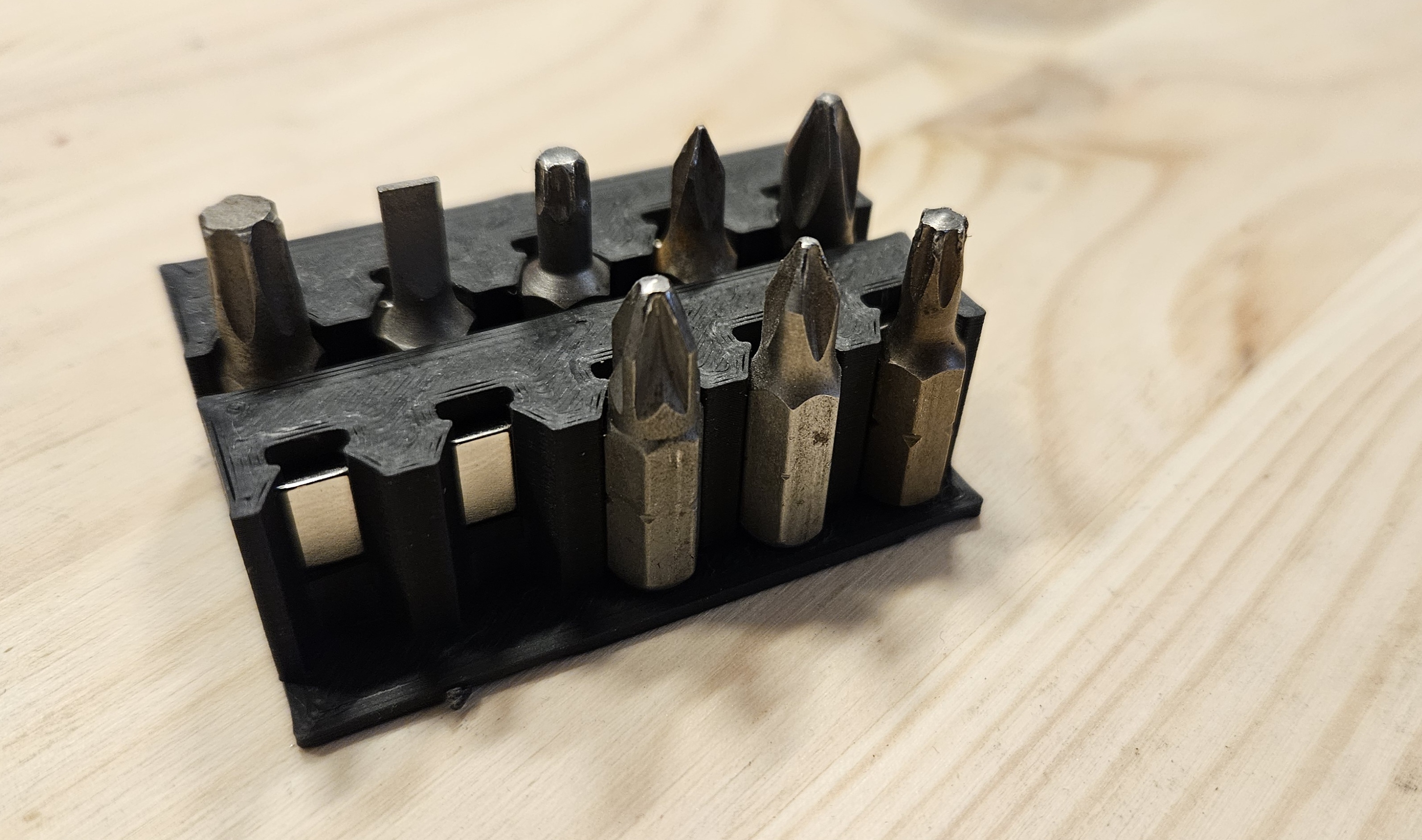 Bits holder - wall mount by Bernie80 | Download free STL model ...