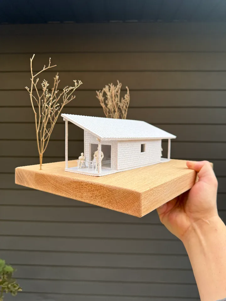 500 square foot house by larch | Download free STL model | Printables.com