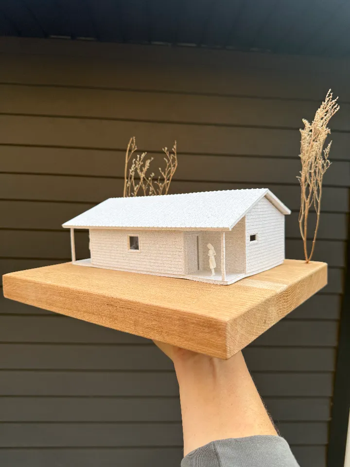 500 square foot house by larch | Download free STL model | Printables.com