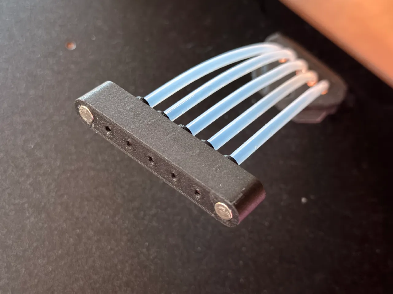 PTFE connector (Un)original Prusa Drybox (magnetic quick connect) by ...