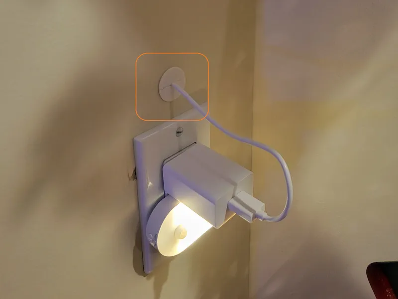 Concealed USB Cable Trim Ring by Phil Caruso | Download free STL model ...