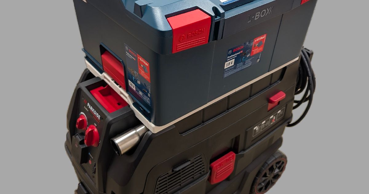 Bosch L-Boxx / lboxx Adapter für Lidl Parkside Performance Werkstatt ...