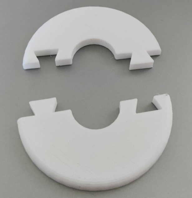 Pipe rosette / cover simple by AH - Prusa i3 MK3S+ Kit | Download free ...