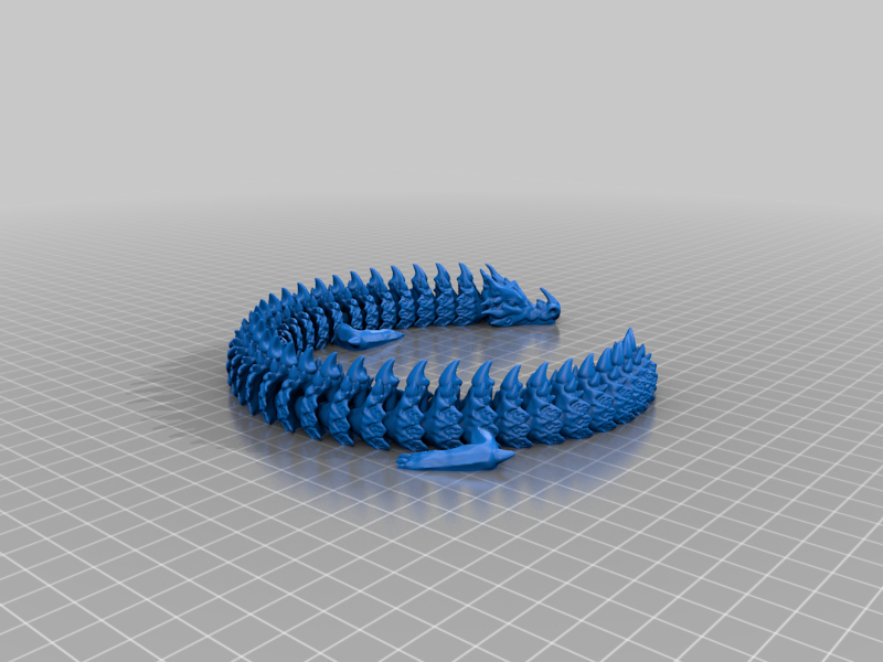 articulating ice dragon by Ibrahim ahmad | Download free STL model ...
