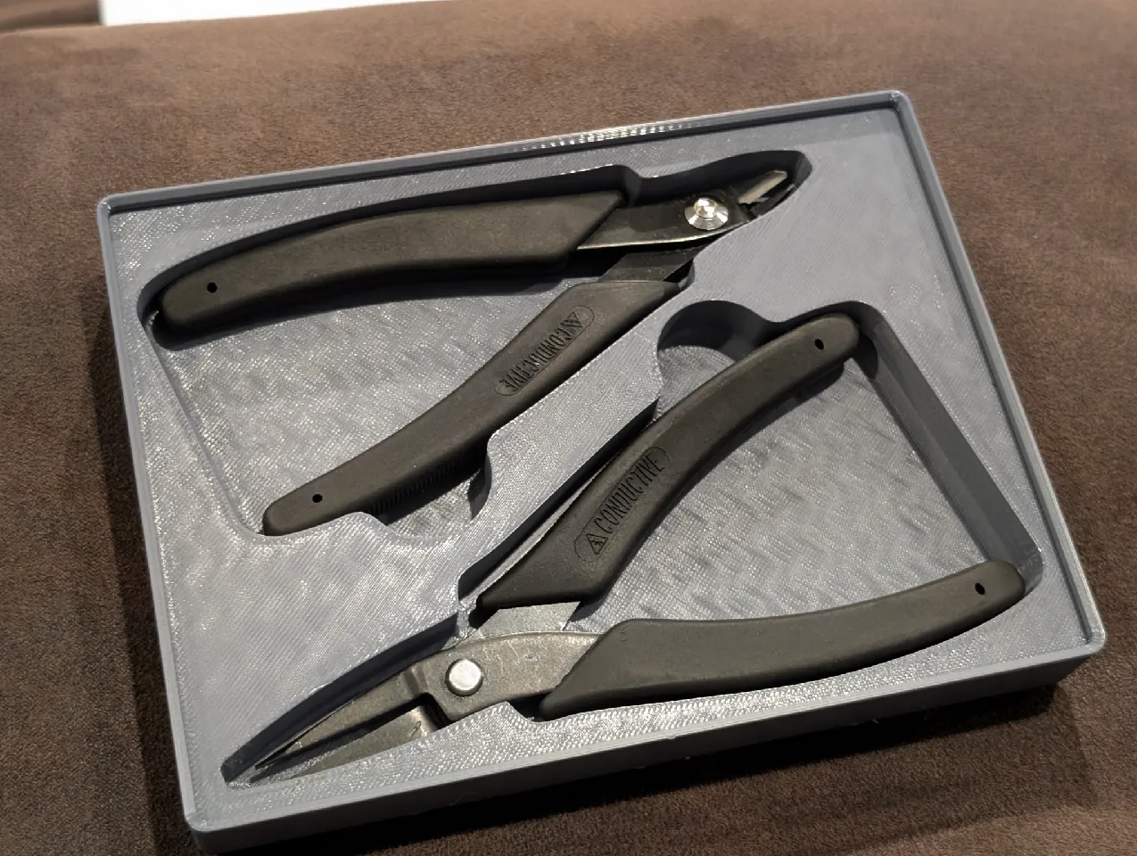 Gridfinity Harbor Freight Flush Cutter and Plier Holder 3x4x3 by ...