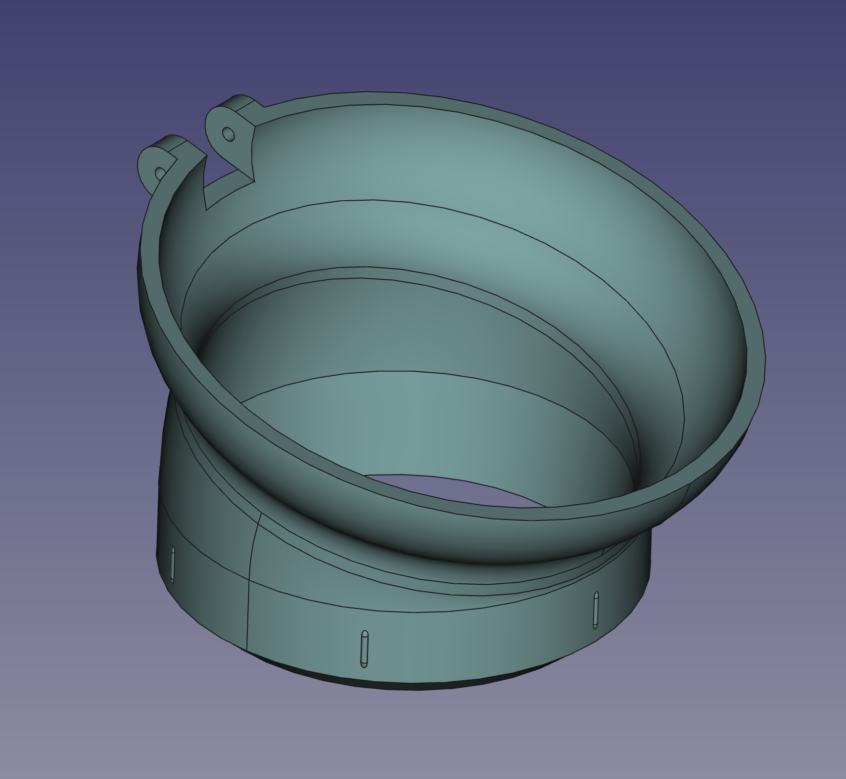 Alternate Chute with Hinged Lid von Duane | Kostenloses STL-Modell ...