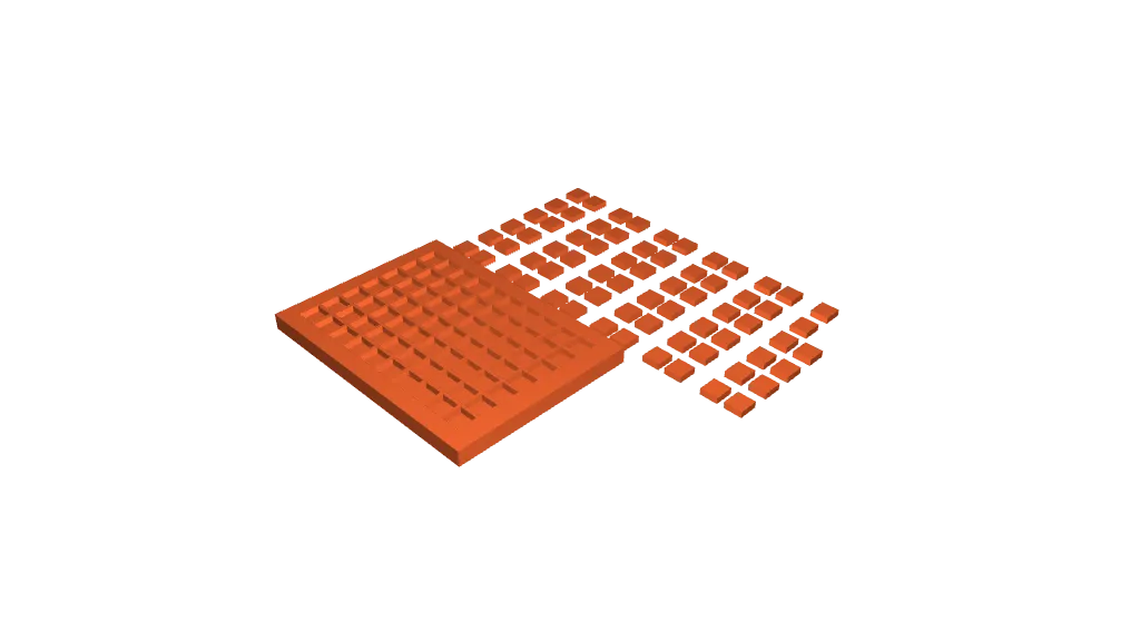 Creativity Grid by The3dPrintGuy | Download free STL model | Printables.com