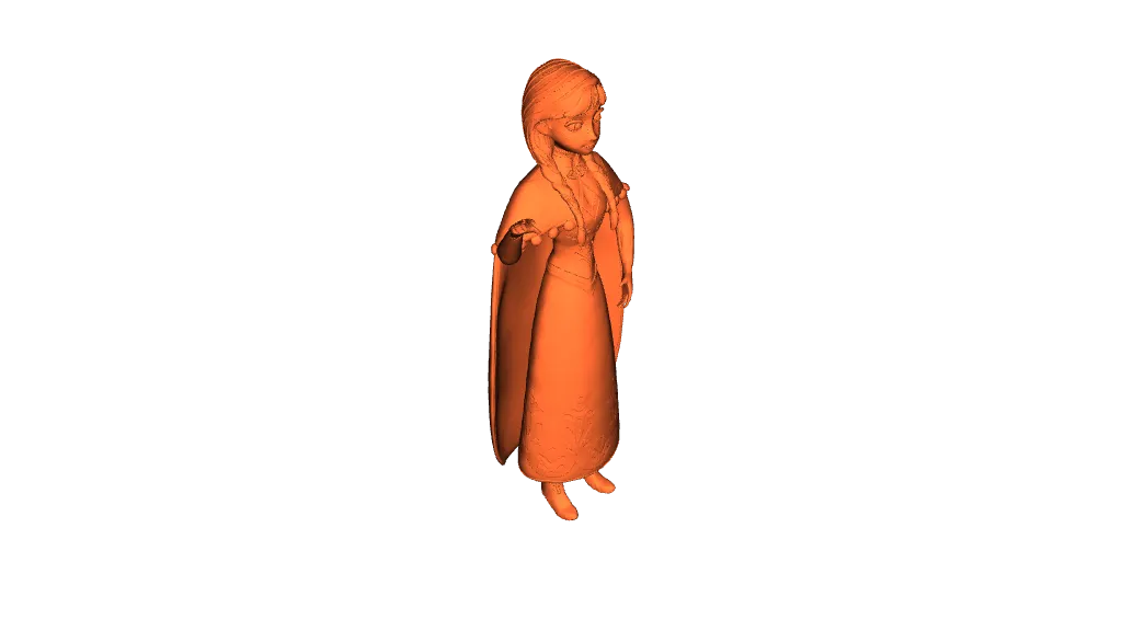 Anna : Frozen by Peter Farell | Download free STL model | Printables.com