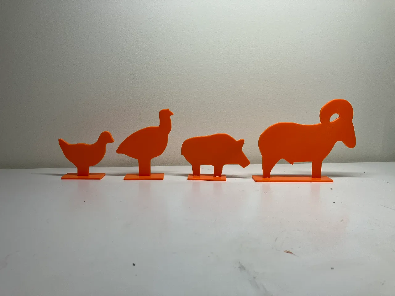 Small Animal Silhouette Knock-Down Targets by Team Meow Mix | Download ...