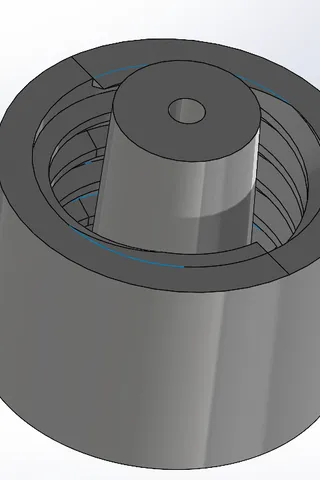Male Luer lock head by Golenes | Download free STL model | Printables.com