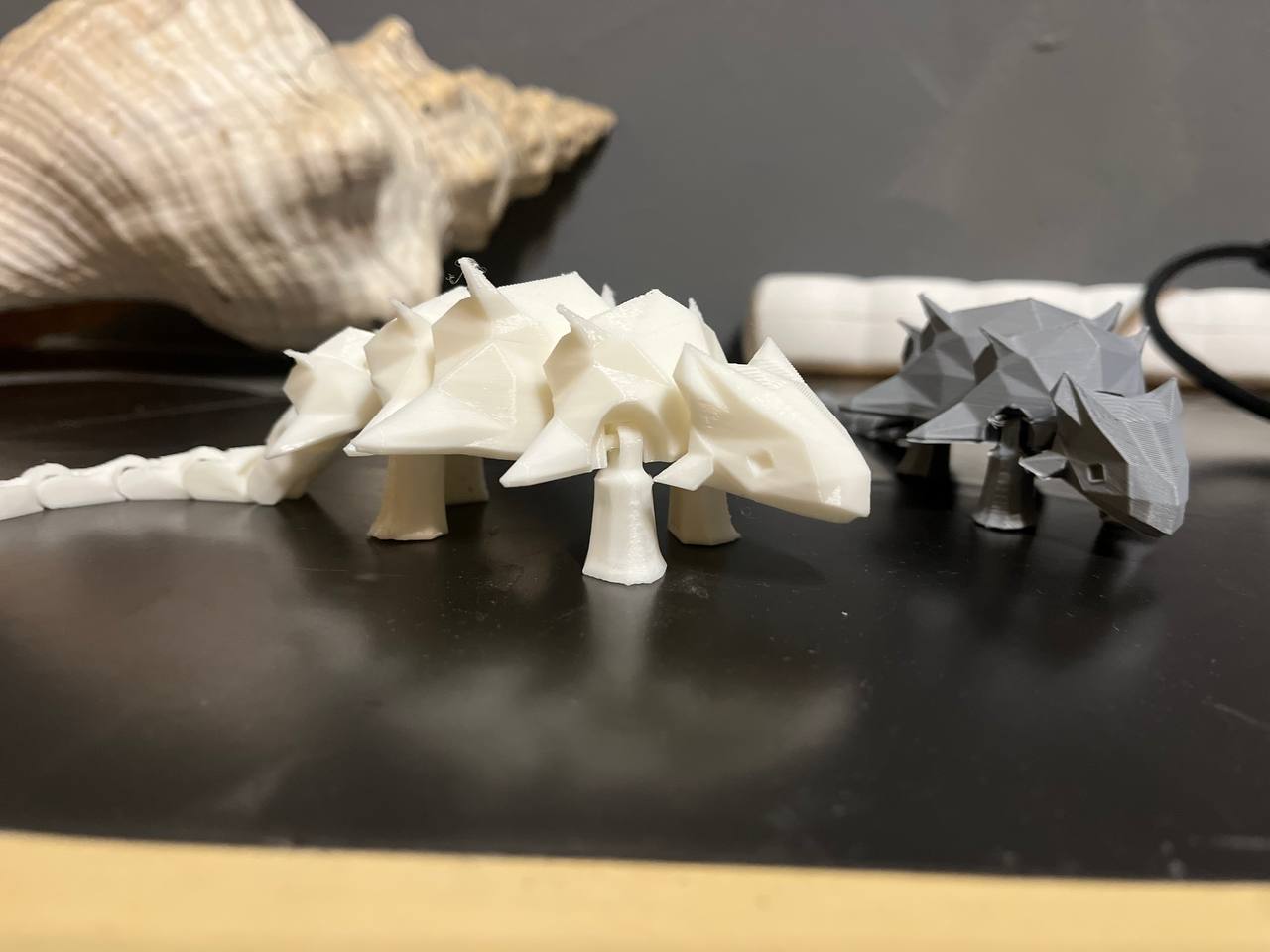 Poly Anky - Articulated low poly Ankylosaurus by Frenklin von Toulene ...