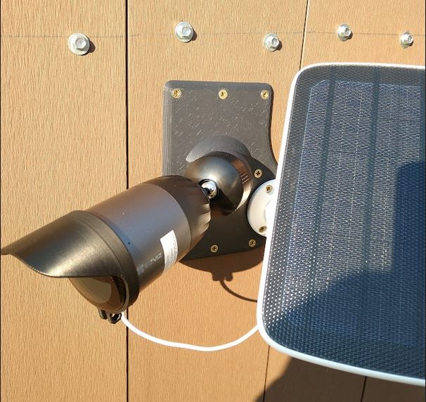 Sun visor for EZVIZ bullet camera by freemanowe | Download free STL ...