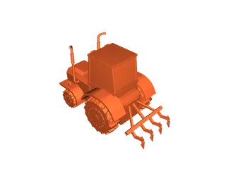 Tractor by Joseto | Download free STL model | Printables.com