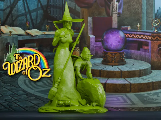 Wicked Witch | Wizard of Oz by FreedomMaker | Download free STL model ...