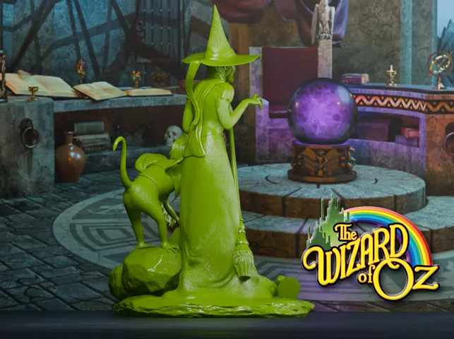 Wicked Witch | Wizard of Oz by FreedomMaker | Download free STL model ...