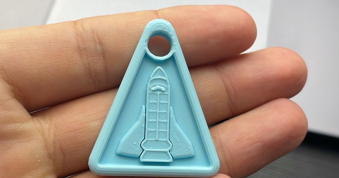 Rocket keychain/ pendant by deinumyte | Download free STL model | Printables.com