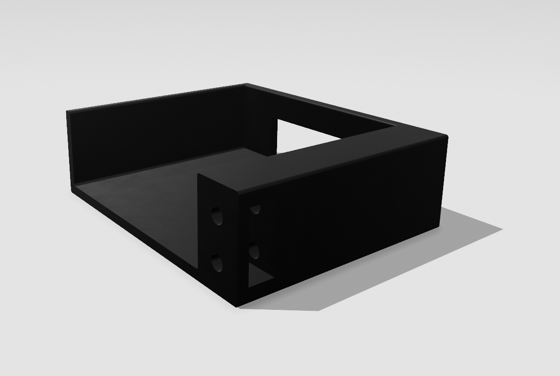 Philips Hue Bridge Rackmount by Practicals | Download free STL model ...