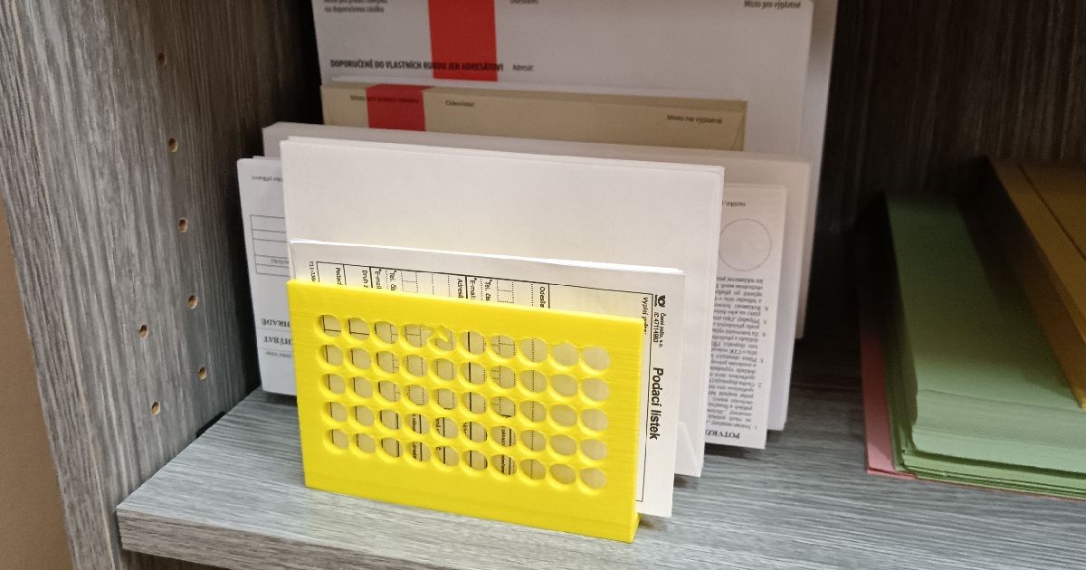 Envelope stand by Vaty79 | Download free STL model | Printables.com