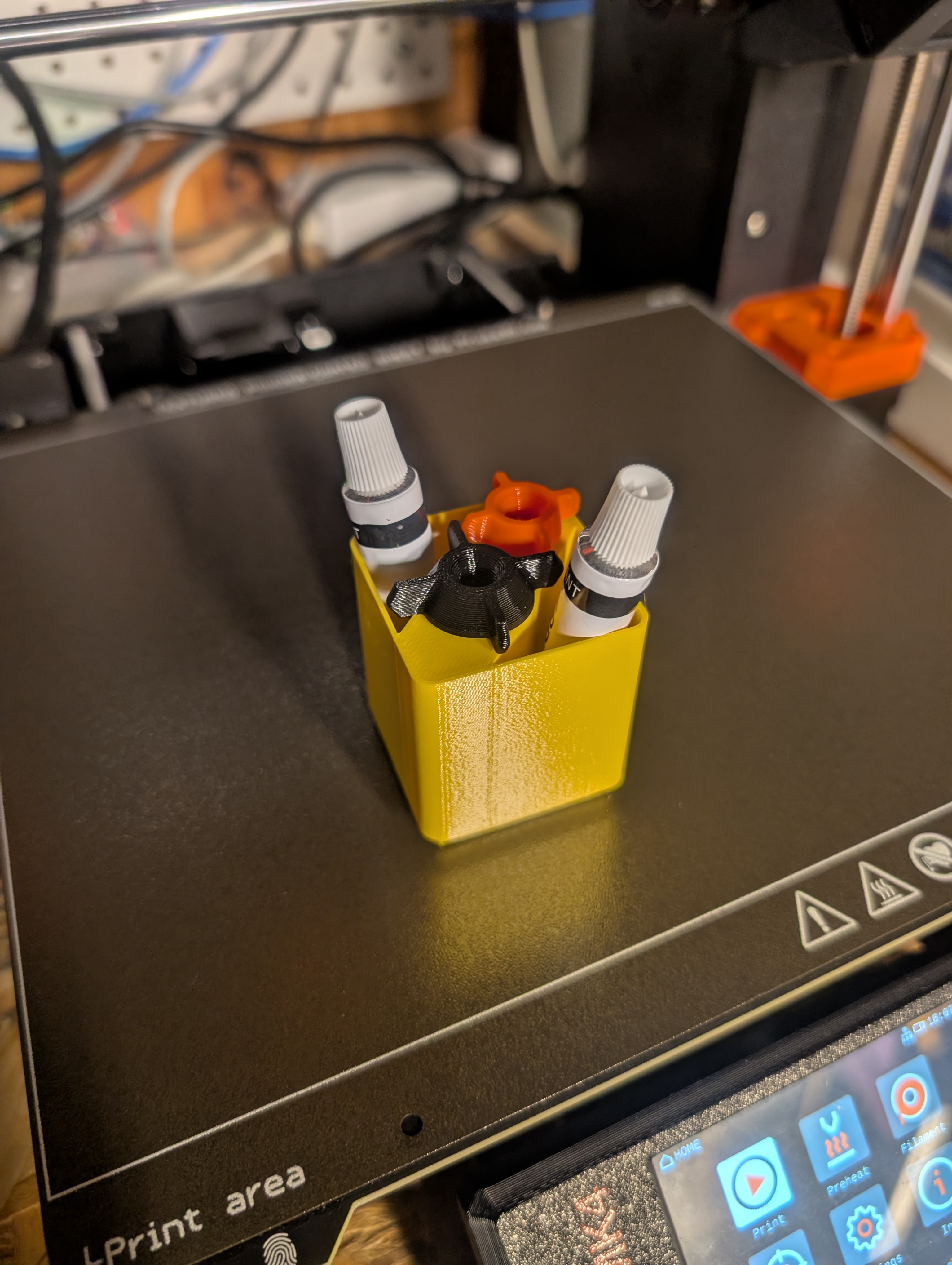 Gridfinity Prusa lubrication set - tools and lubricant holder por ...