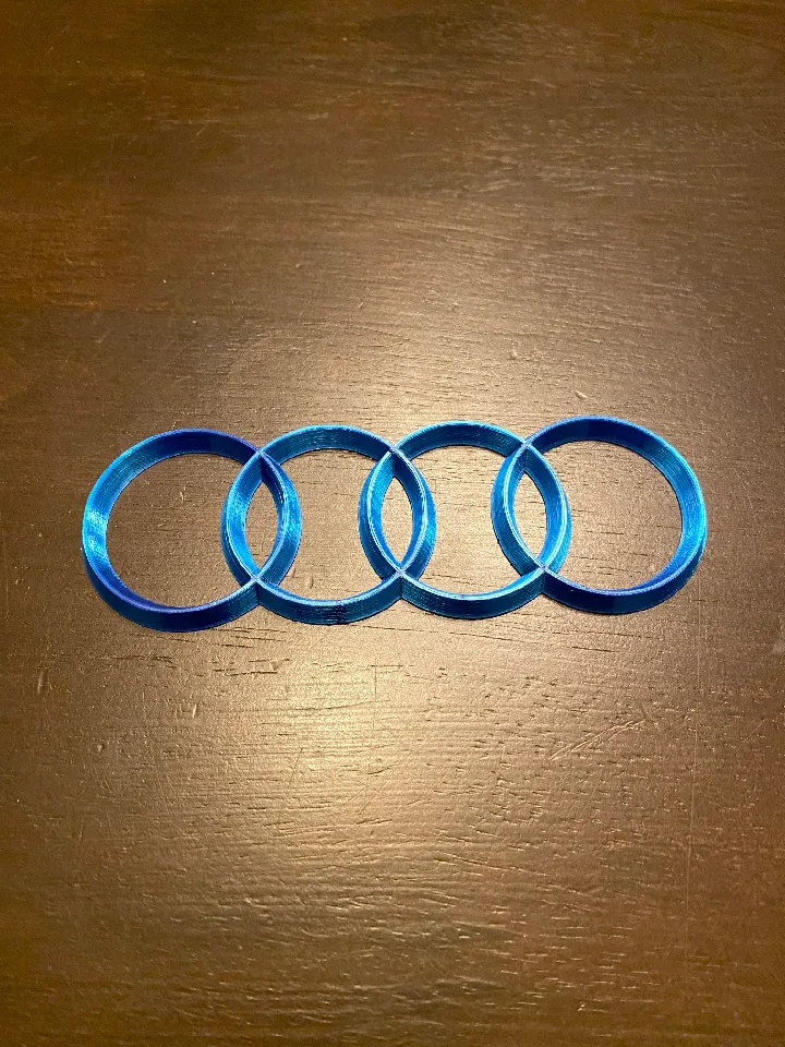 Audi logo by Mattvie | Download free STL model | Printables.com