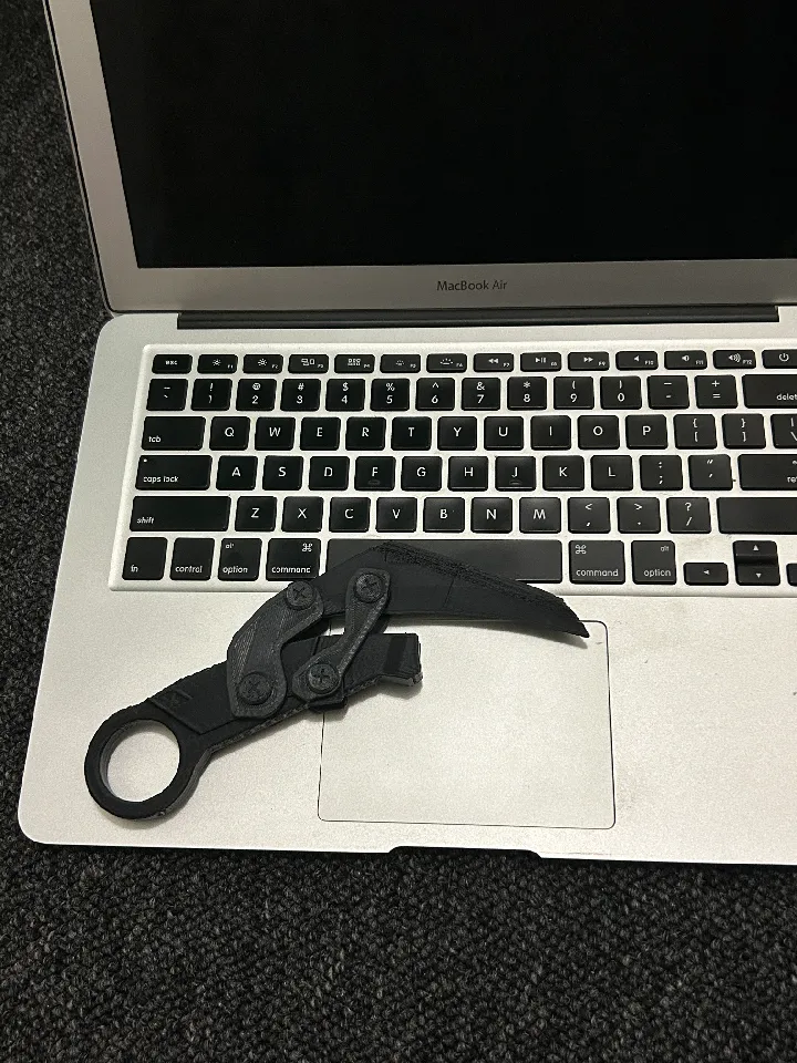3D PRINTED KARAMBIT TOOL – ERGONOMIC DESIGN FOR BOX CUTTING & DIY ...