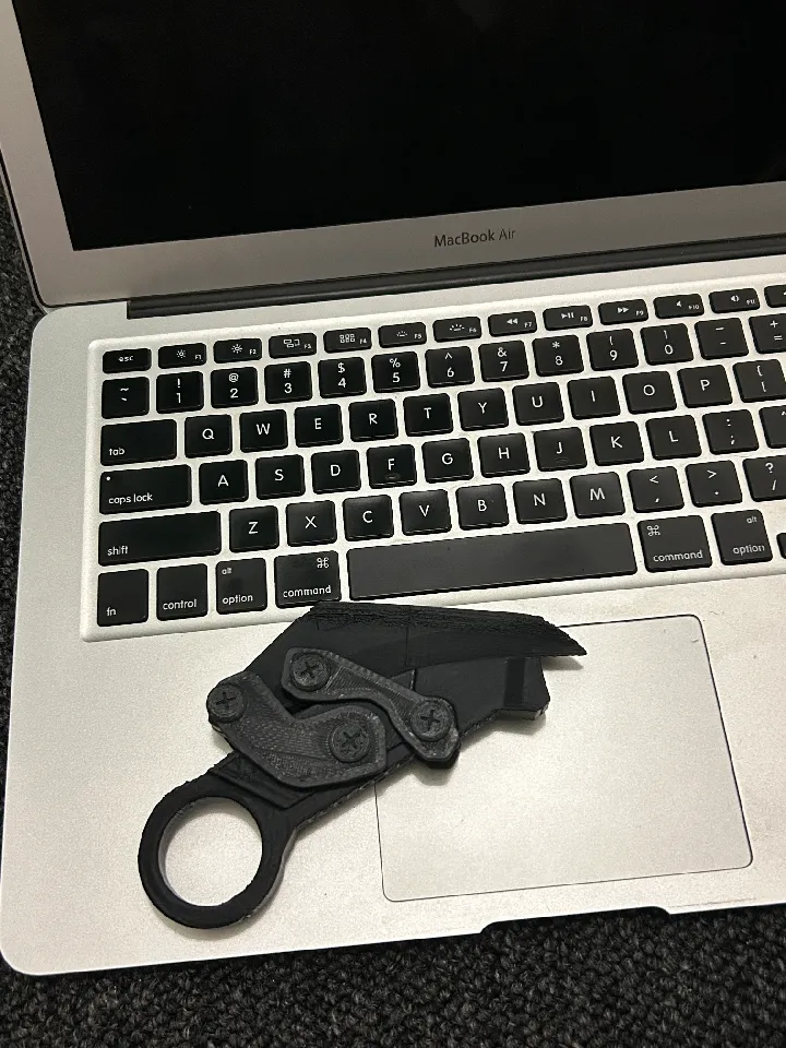 3D PRINTED KARAMBIT TOOL – ERGONOMIC DESIGN FOR BOX CUTTING & DIY ...