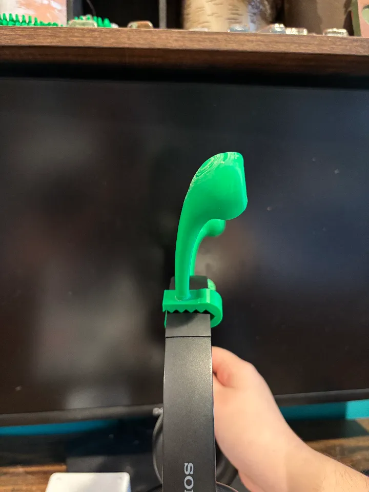 Alien Antenna Headphone Accessories by Fin_is_cool | Download free STL ...