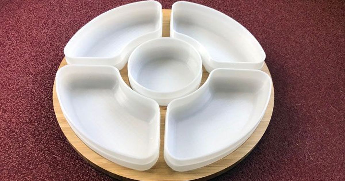 Containers for relish tray by Schaffer.la | Download free STL model ...