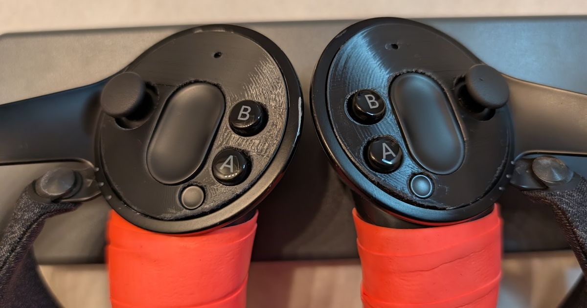 VR Controller Face Plate - Compatible with Valve Index Knuckles by ...