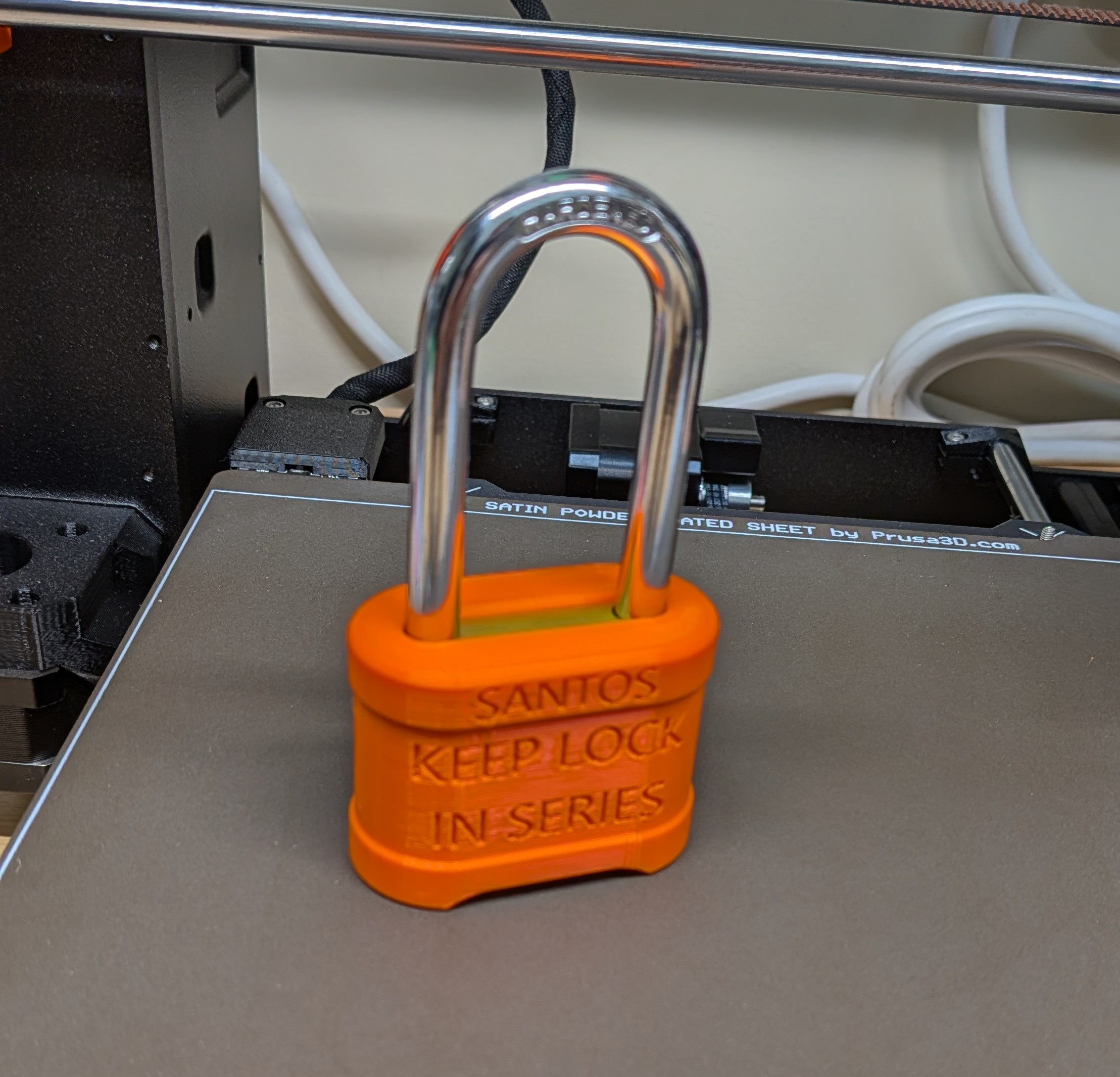 Master lock sleeve / protector / identifier by amtechrs | Download free ...