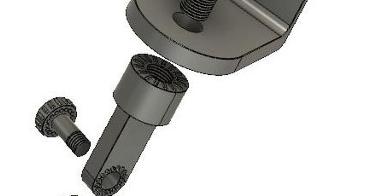 Wall mount bracket 360 degree rotating with steps by Dedoper | Download ...