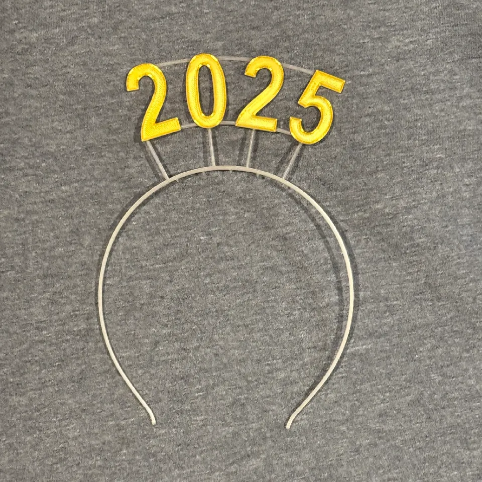 2025 New Years Headband with support for MMU/AMS or manual color change ...