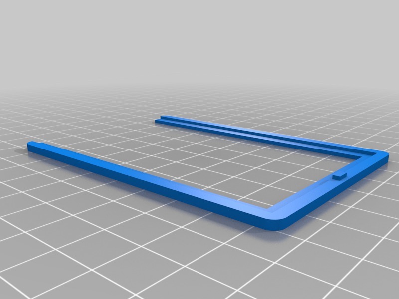 Single or Double Badge / ID Holder by Spani | Download free STL model ...