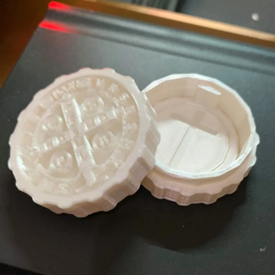 Piksis (Catholics Pyxis) with Benedict Medal by yohannaftali | Download ...