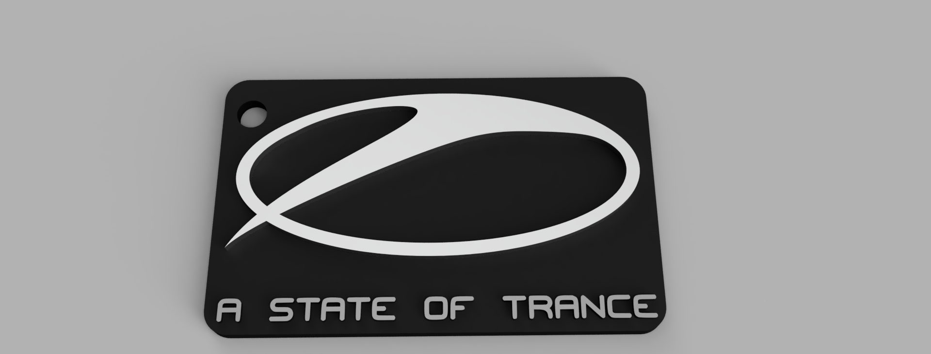 A state of trance keychain (ASOT) by Lukaszemko | Download free STL ...