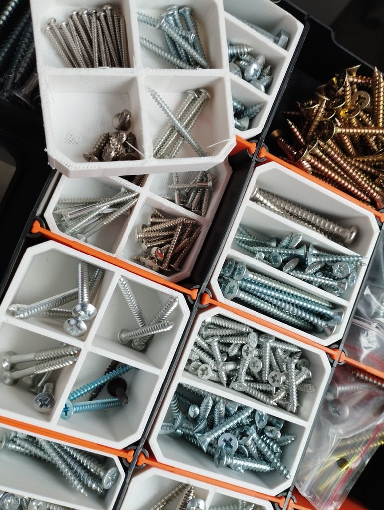 Divider for tool organizer 4 compartments by 3D3printing | Download ...
