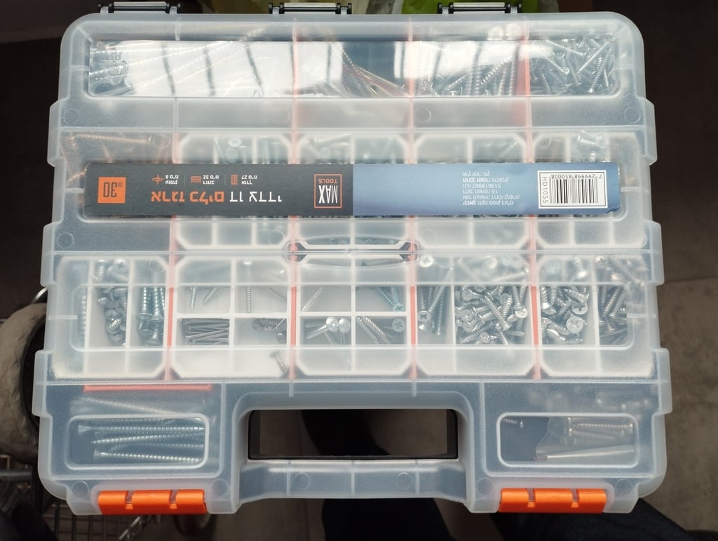 Divider for tool organizer 4 compartments by 3D3printing | Download ...