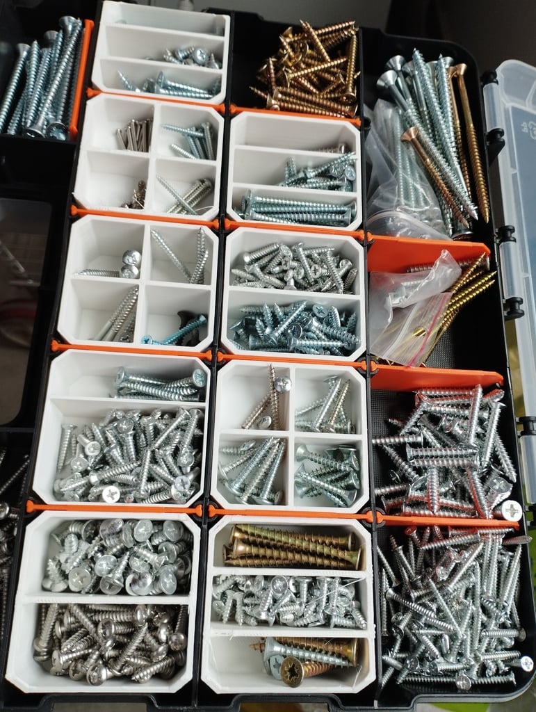 Divider for tool organizer 4 compartments by 3D3printing | Download ...