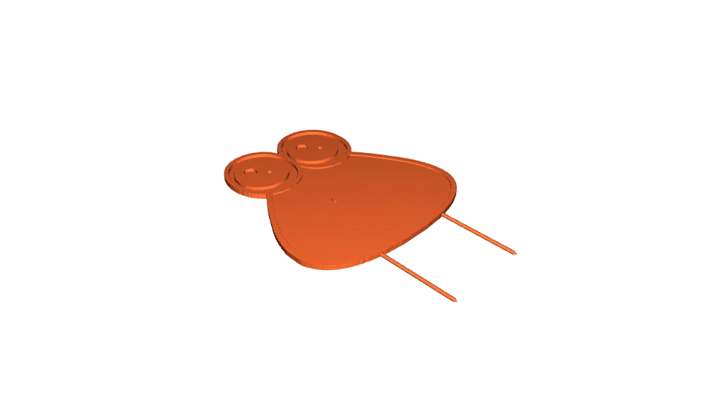 TOPPER TORTA POU by noelia balbiani | Download free STL model ...