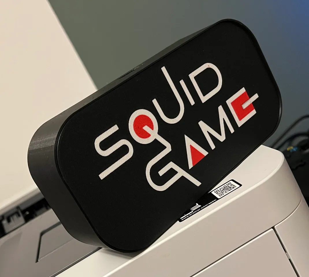 Squid Game Lampe by TCCLeatherface | Download free STL model ...