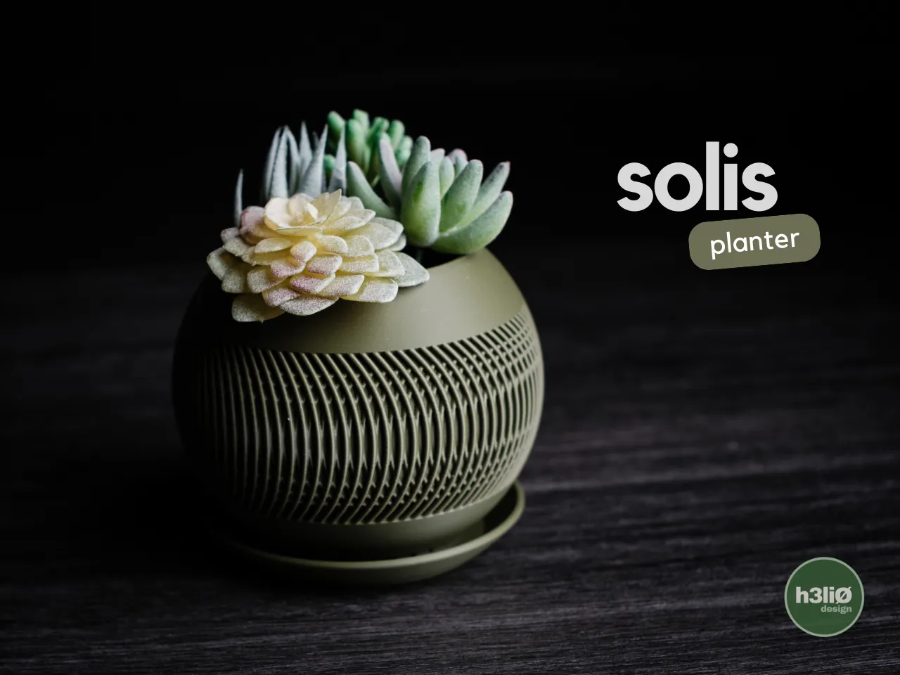 solis · planter by h3li0 | Download free STL model | Printables.com