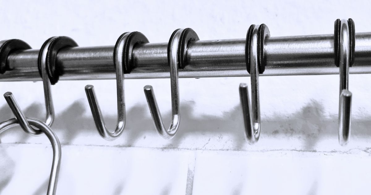 S-Hook Adapter for 16 mm IKEA Kitchen Rods | S-Hakenadapter für 16 mm ...