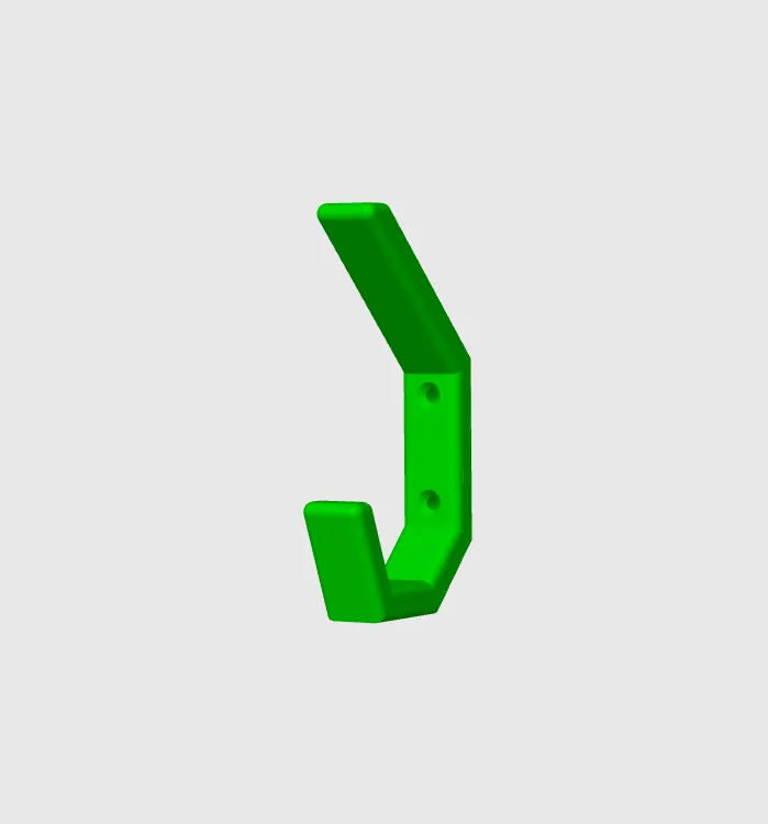 Coat hook by Feel.da | Download free STL model | Printables.com