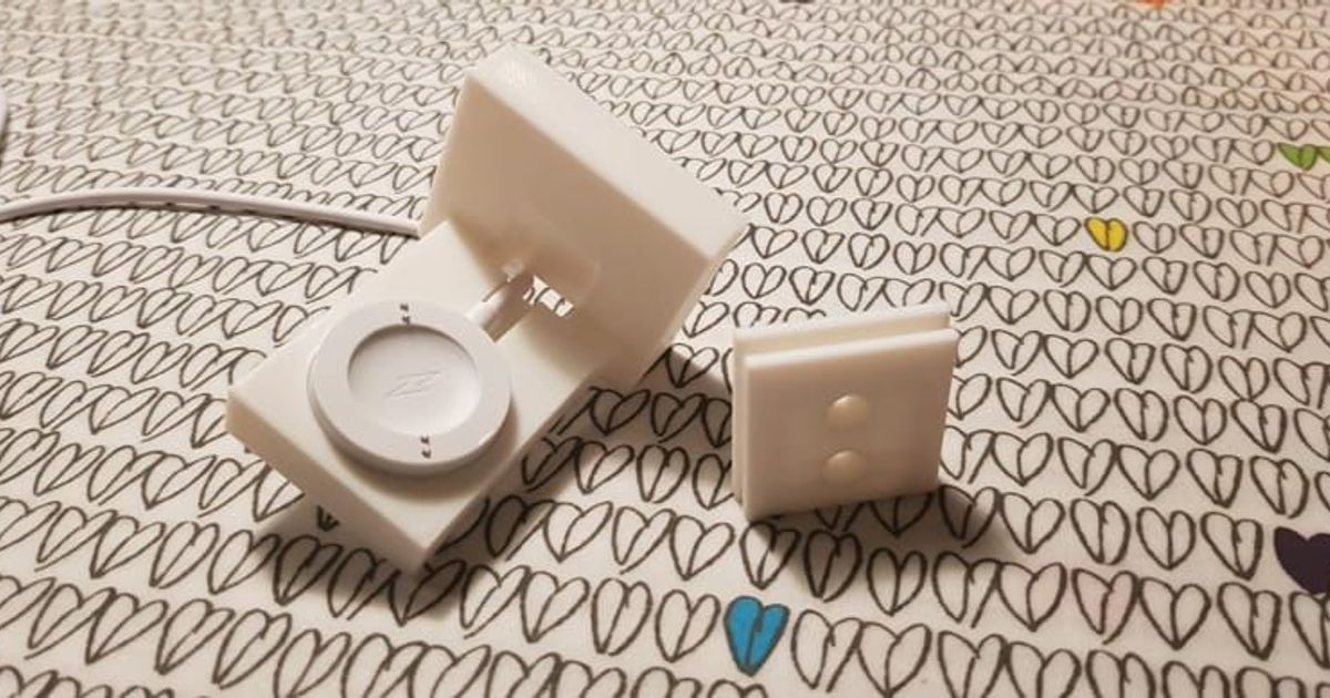 Wall Mount for Fossil Gen 6 watch. by Tupsy | Download free STL model ...