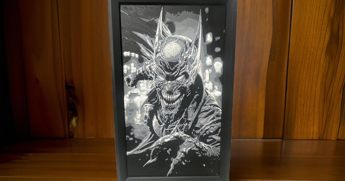 batman nightmare hueforge by OTL3Dprints | Download free STL model ...